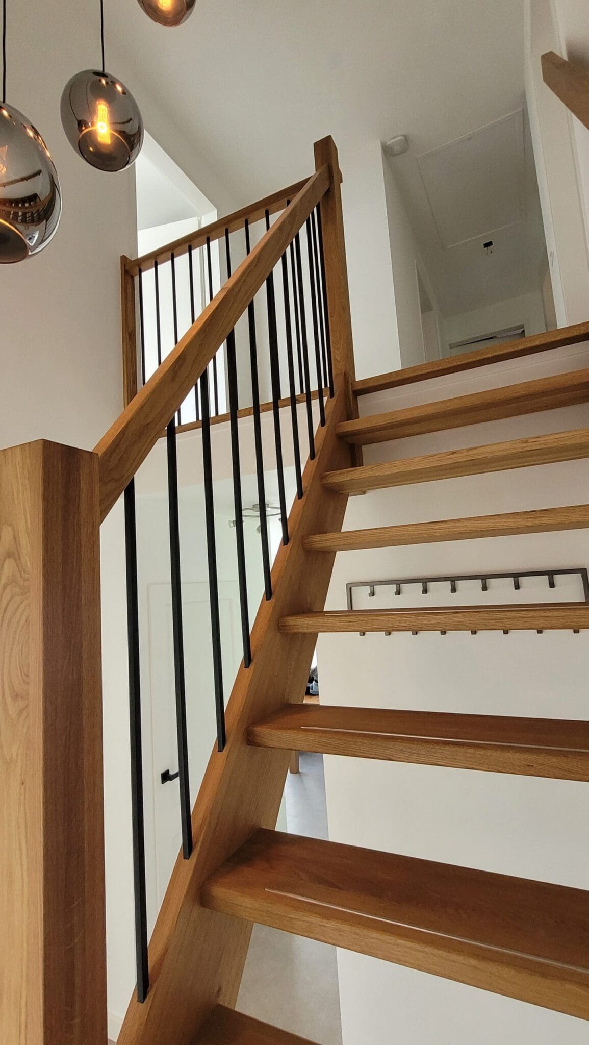 Kwartslag steektrap Eiken - CPI Trappen : CPI Trappen