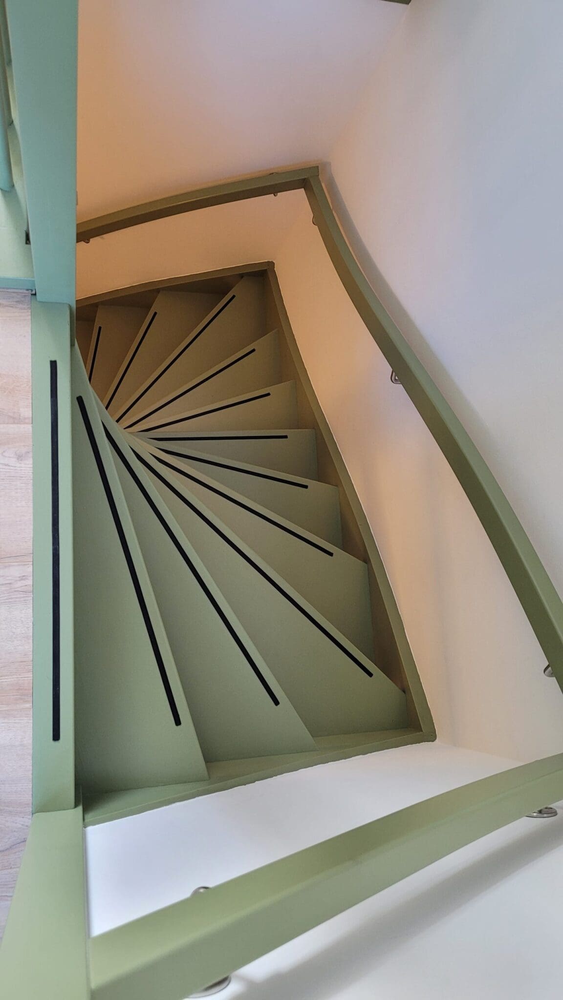 Halveslag trap Vuren - CPI Trappen : CPI Trappen